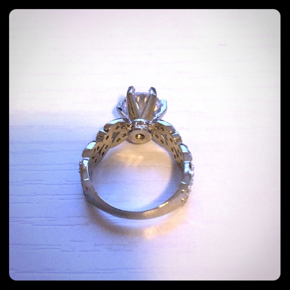 Jewelry | Beautiful Silver 925 Dominique Engagement Ring | Poshmark